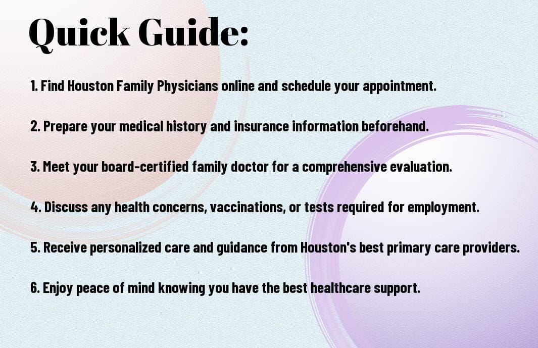 Your Guide to Pre-Employment Physical Exams in Houston: Houston Family ...